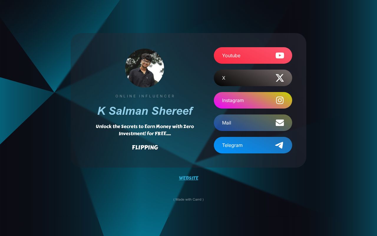 Salman landing page